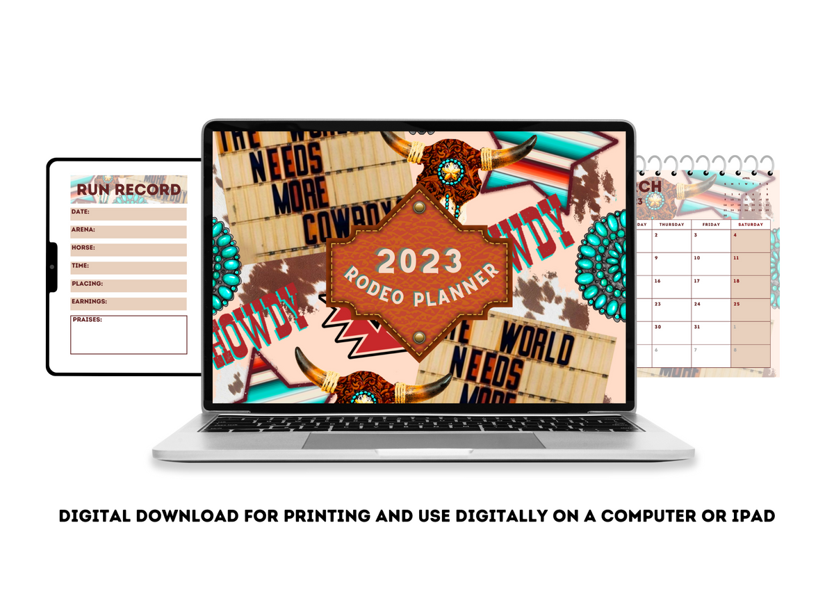 RODEO PLANNER (PUNCHY) – FALLON TAYLOR